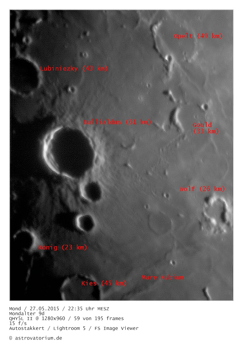 Monddetails / 27.05.2015 » astrovatorium.de